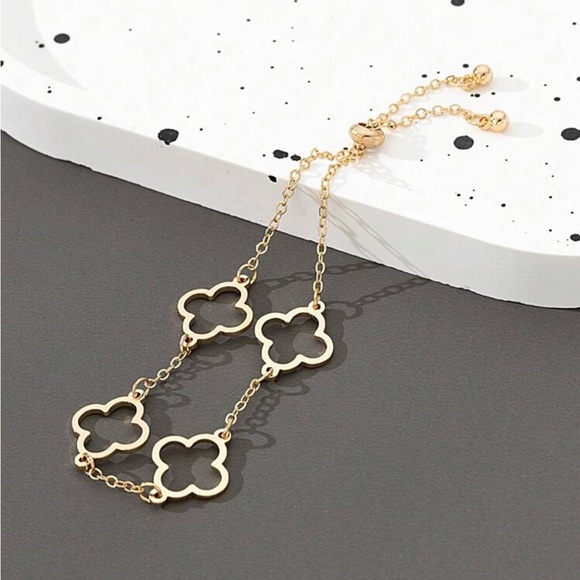 Jewelry | Clover Bolo Bracelet | Poshmark